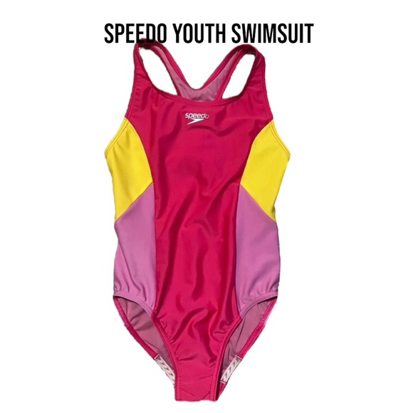 Speedo | Swim | Speedo Youth Girls Piece Swimsuit Upf 5 | Poshmark